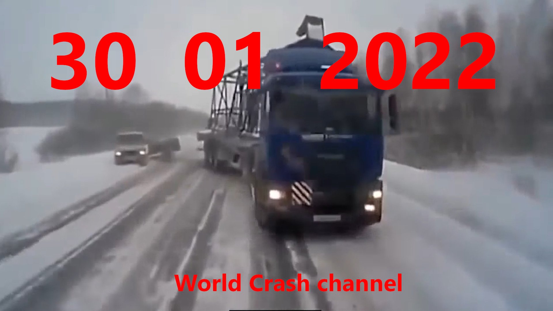 Подборки  Аварии и ДТП 30 01 22 (Январь 2022)