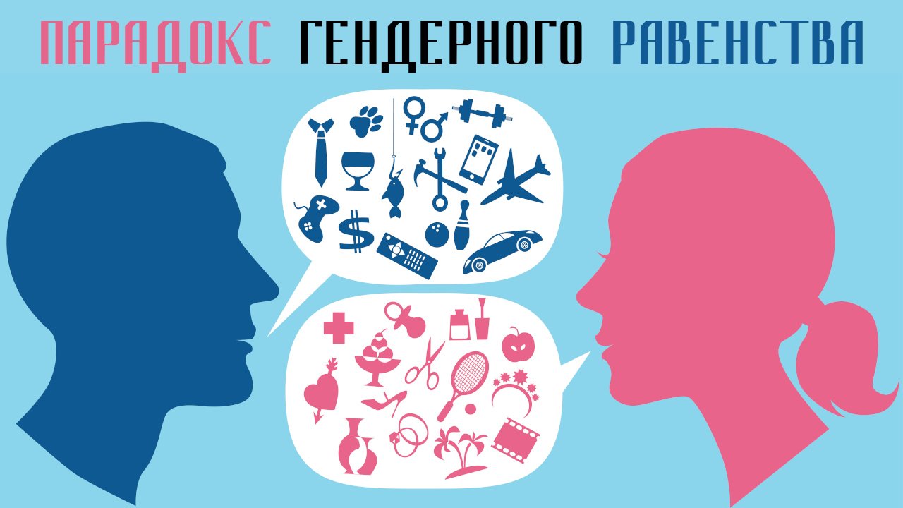 Промывка мозгов: Парадокс гендерного равенства
