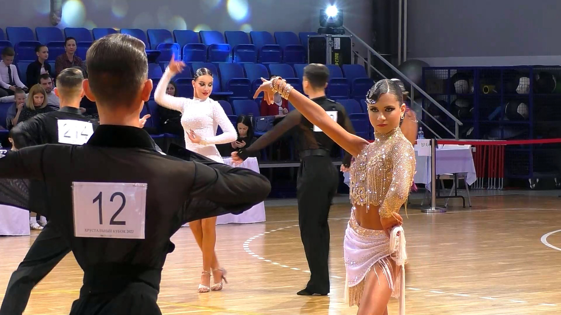 Молодежь-1, La (Open) 1/2 финала | Хрустальный кубок (13.03.2022, Минск) спортивные бальные танцы
