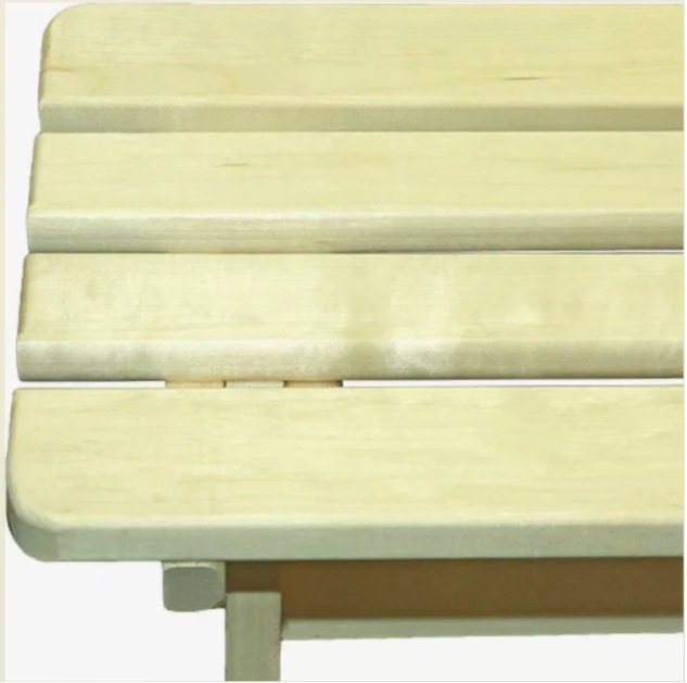 Угловая скамейка в баню часть 2. Собрали каркас.