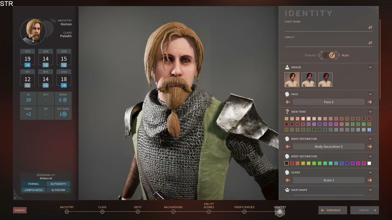 Solasta: Crown of the Magister. Часть 1. Создание партии и туториал.