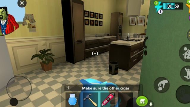 Страшный незнакомец.(Scary Stranger.)- сигары.mp4