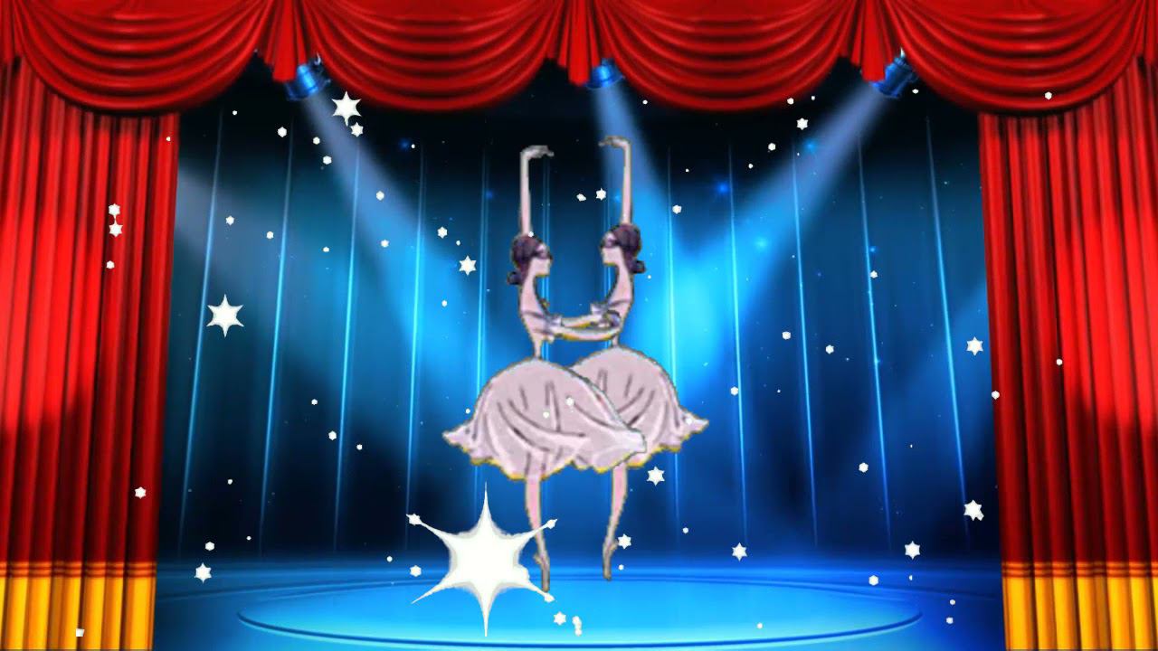 Футаж Балерина