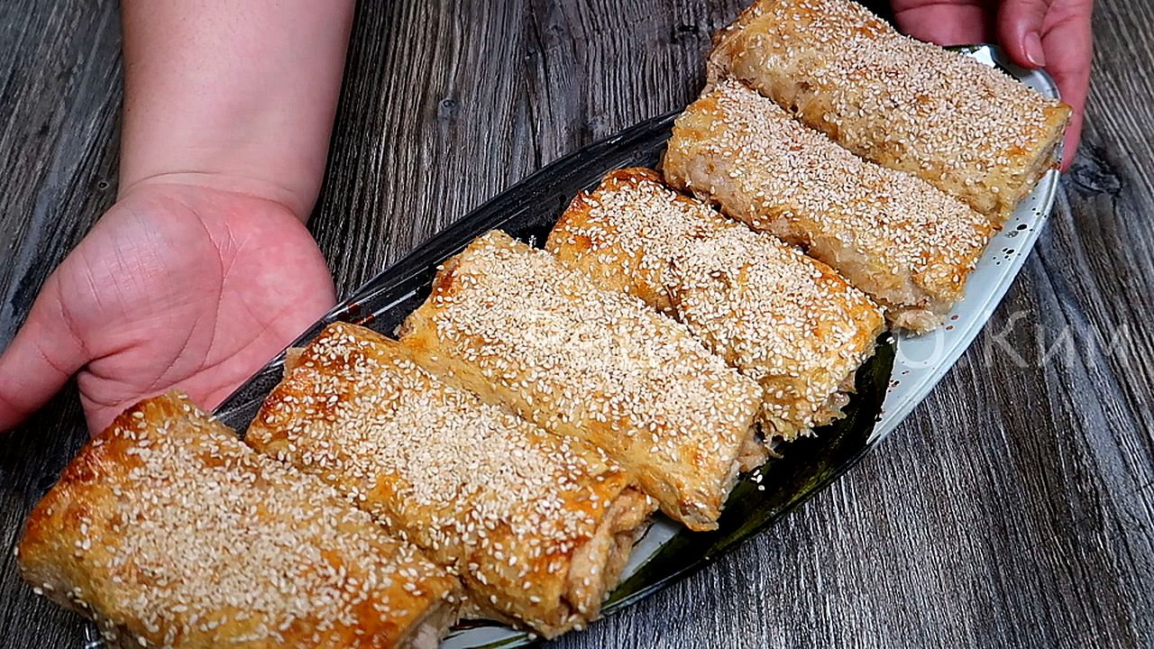 Простой Лаваш, а Какая Вкуснятина! Рулетики из Лаваша с Курятиной