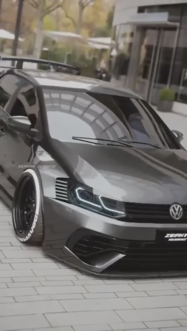 Концепт VW Polo Zephyr Edition V2 3D кинематографический.