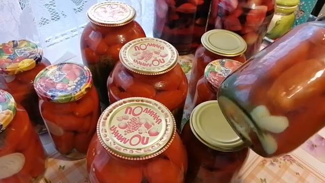 №144 ПомидорныйVLOG. Хотела снять одно а получилось про то что я закрутила из помидор.