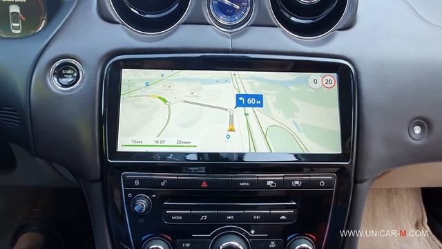 Jaguar XJ 2010 - 2011 замена монитора 8' на монитор 10.25 HD Android OS 9.0 4_64 GB.mp4