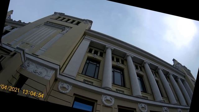 Здание Купеческого клуба в Москве.