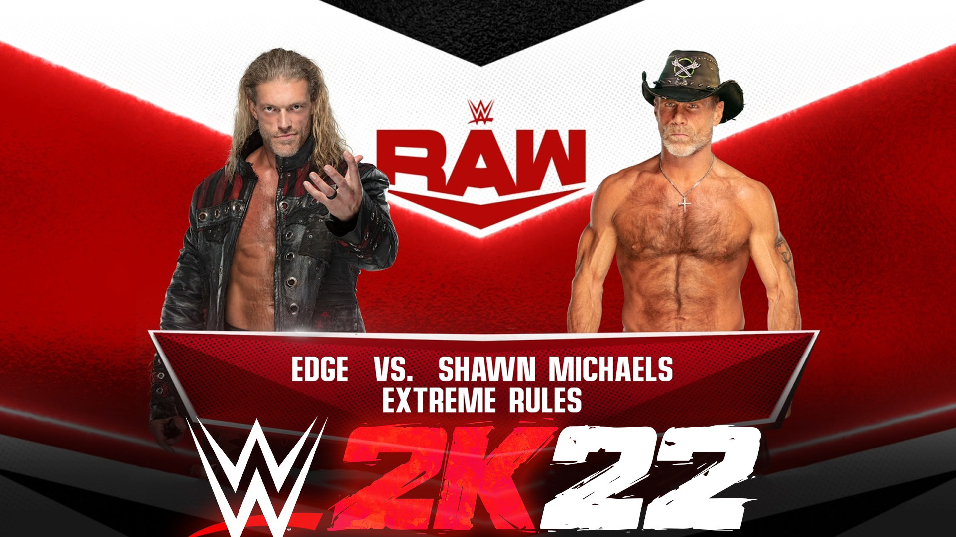 WWE 2K22►EDGE vs SHAWN MICHAELS►EXTREME RULES??