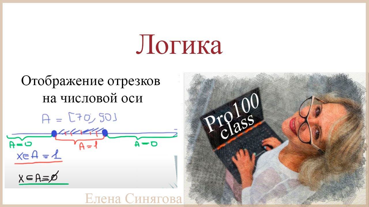 ЕГЭ информатика. Логика. Задание 15. Отображение отрезков.