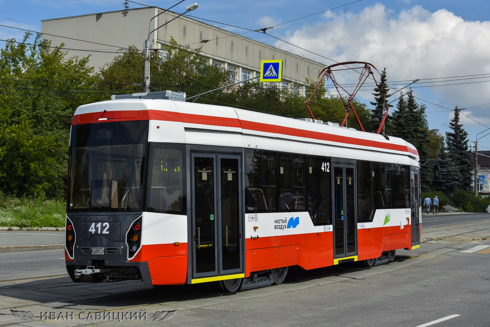 Трамваи Нижнего Тагила-серии 71-407 и 71-412