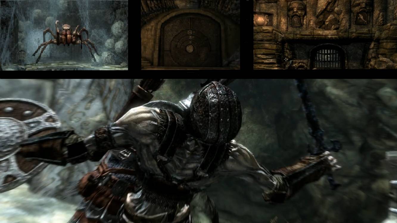 Skyrim #2 Расчищаем Ветреный пик от неживой живности!