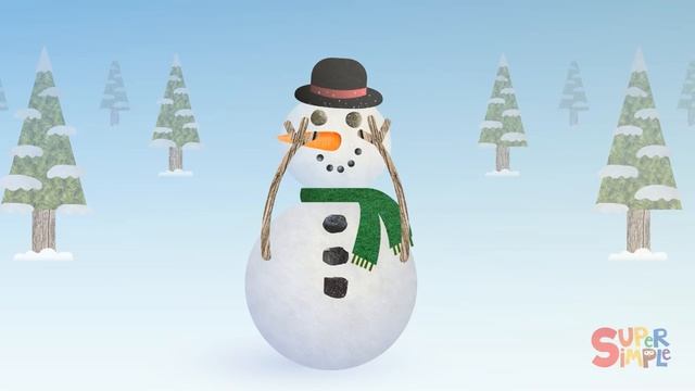Soy Un Muñeco De Nieve _ Canciones Infantiles De Navidad _ Super Simple Español