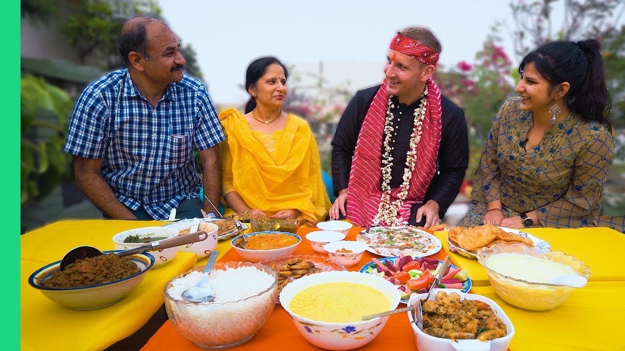 INDIAN FOOD Cooked with LOVE. American tries home cooked Indian Food For the first time in india