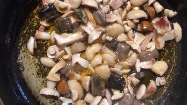 Жареные маслята. Сургут