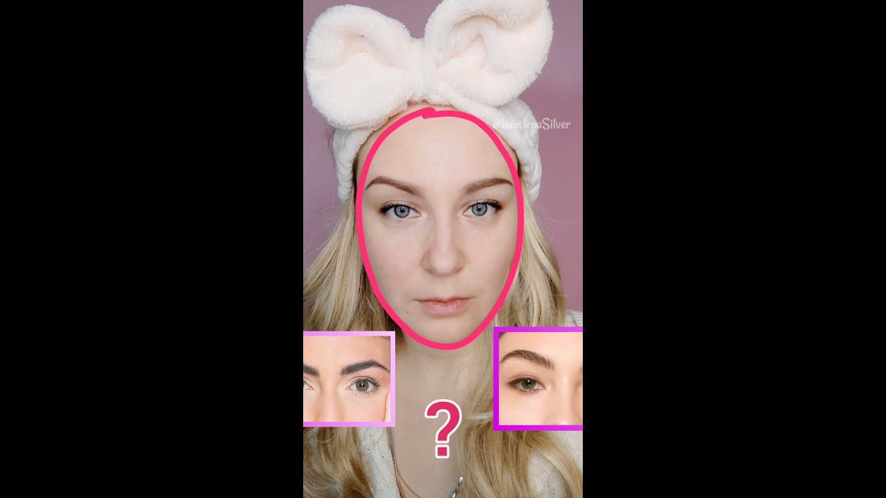 Брови Дома Самой. Макияж. eyebrow, beauty #shorts