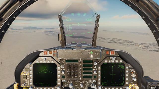 F/А-18С  Режим радара GMT. Поражение движущихся целей.