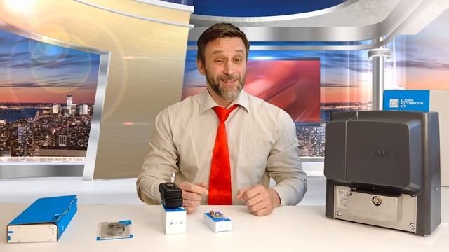 Комплект автоматики для откатных ворот  САМЕ на базе привода BX608AGS