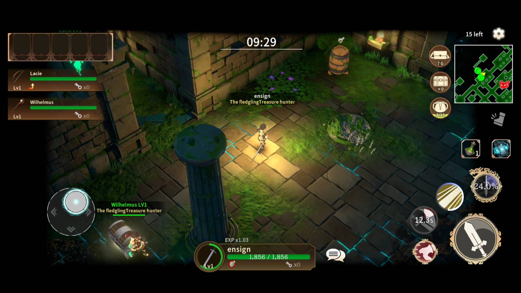 TOREROWA (от Asobimo) - экшен для Android.