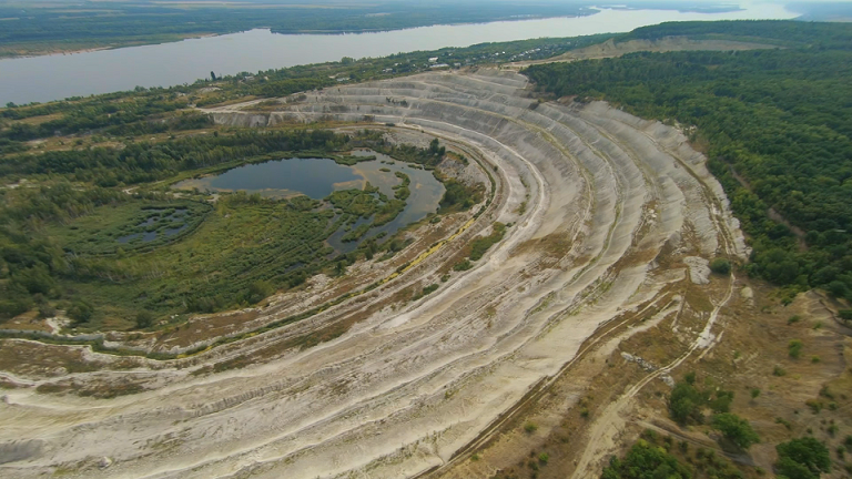 Заброшенный меловой карьер. Сентябрь 2022