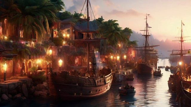 релакс, фэнтези, тëплые тона + спокойная приятная музыка