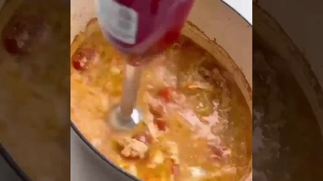 Сливочный томатный суп