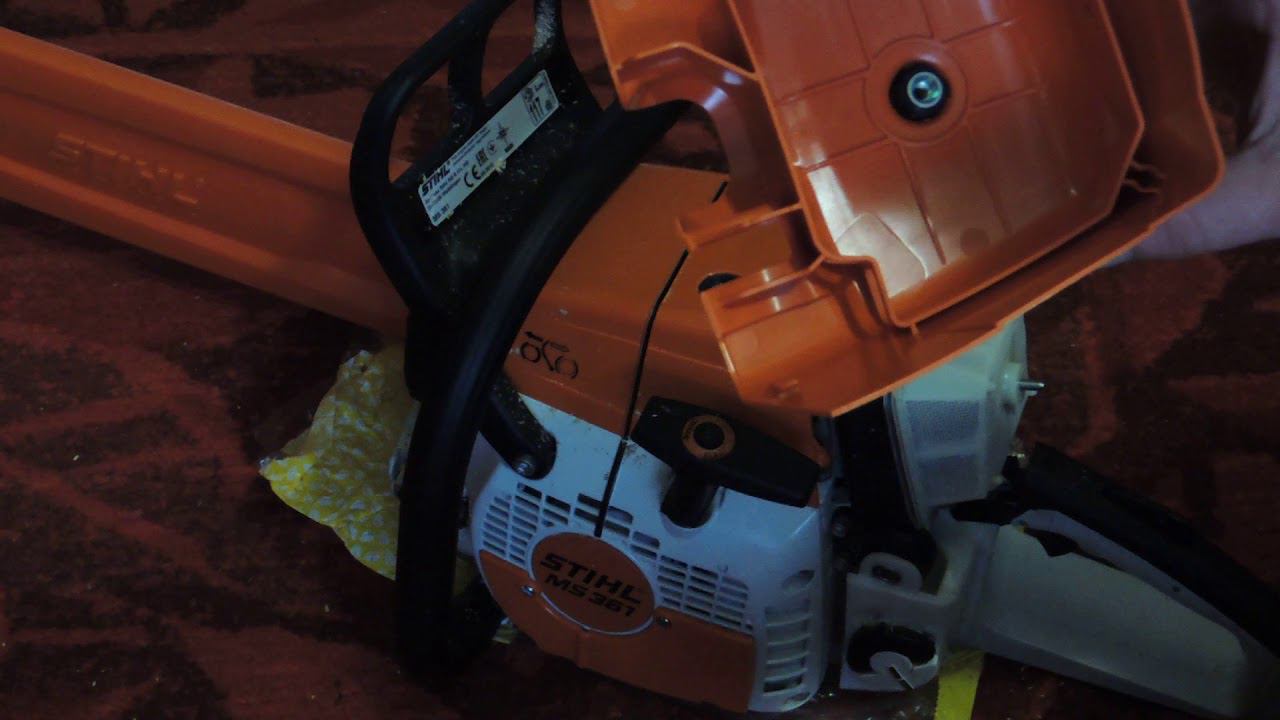 Подготавливаем STIHL MS 361  к зиме.