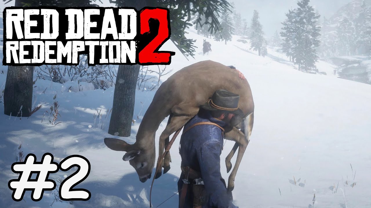 Идем на первую охоту - Red Dead Redemption 2 #2