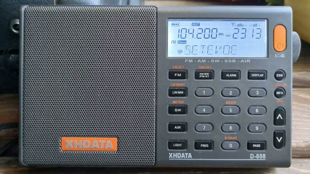 "Первое сетевое" в Липецкой области. Радиоприемник XHDATA D-808