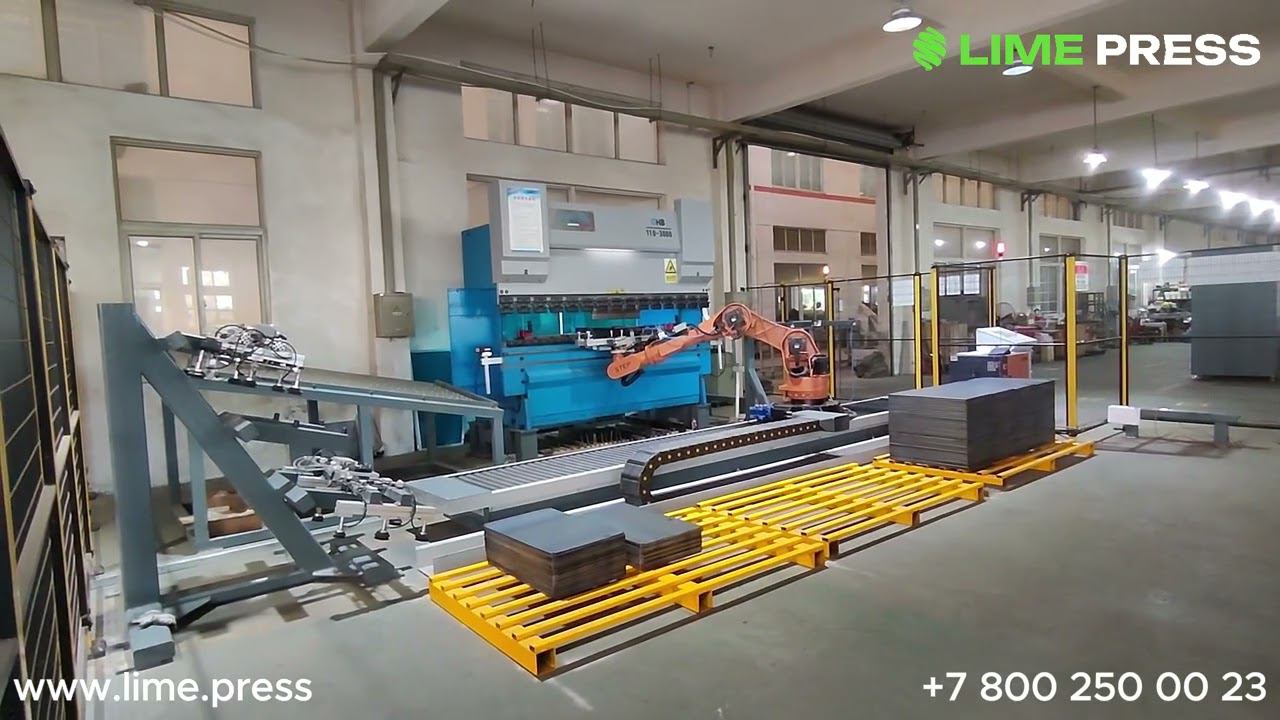 Роботизированная ячейка GHB 110-3000