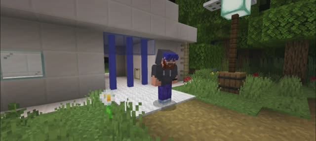 Как построить лазерную дверь в Minecraft.