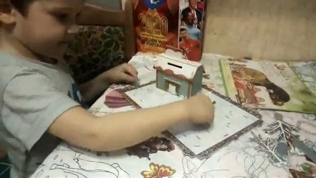 3-D Пазлы Новый год домик