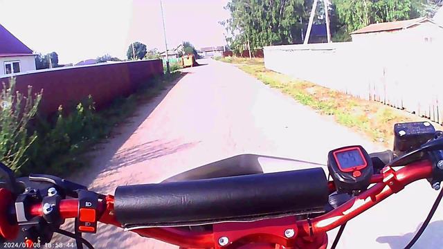 Покатушки на питбайке