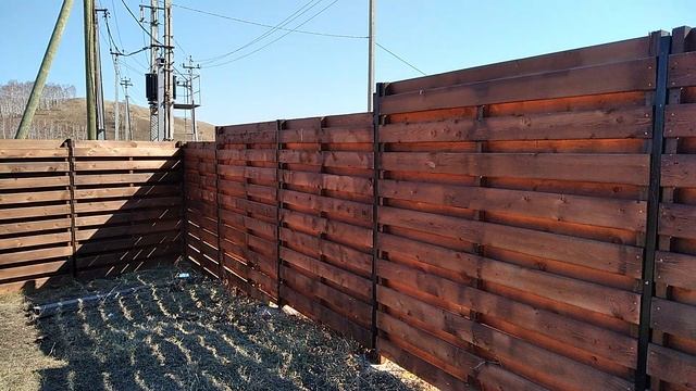 Забор из доски Красноярск