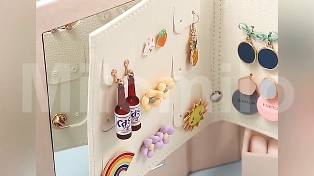 Шкатулка для украшений детская, подставка органайзер для украшений, подарок на день рождения