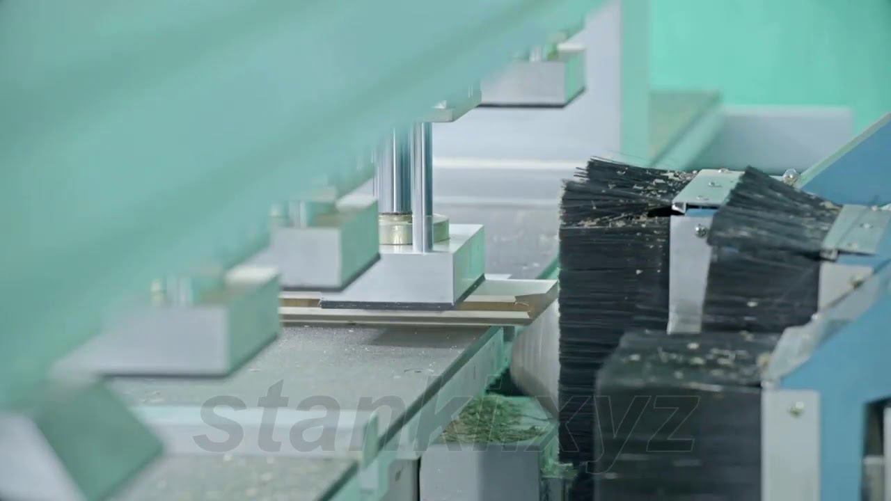 Автоматический шипорезный станок Master Joint 2500A4 и ТВЧ Вайма Master Assembler 800A