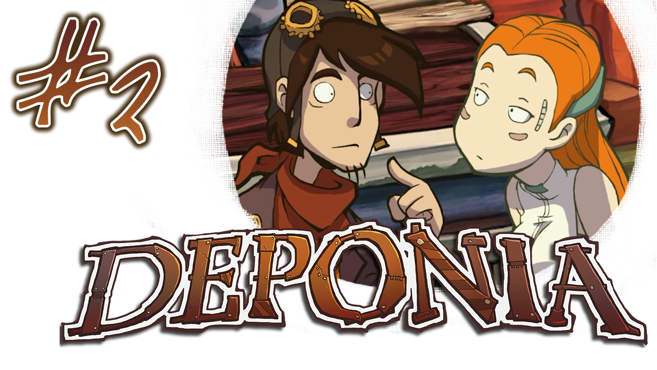 Deponia 1 / Депония 1 - Эффектное прощание - Прохождение игры на русском [#2] | PC (2013 г.)