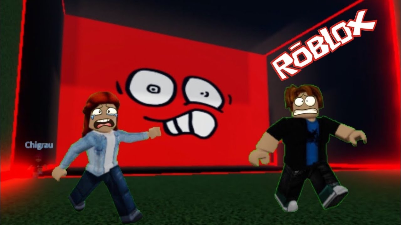Убеги от КРАСНОЙ СТЕНЫ в ROBLOX!!!
