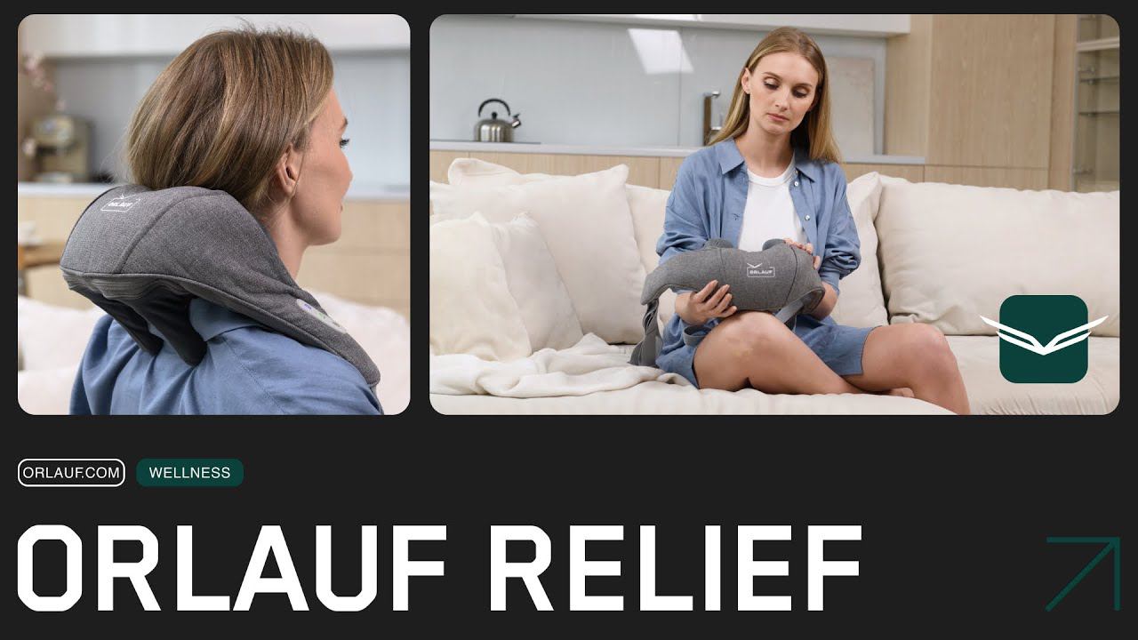 Orlauf Relief - массажер, который подарит вам ощущение профессионального массажа 24/7
