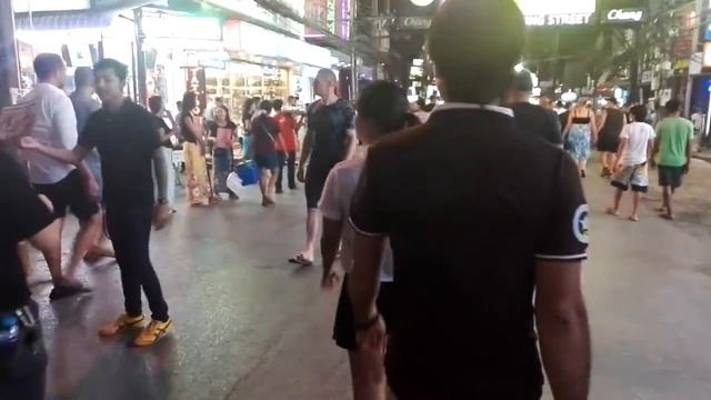 Улица разврата. BANGLA ROAD STREET. Бангла Роуд. Пхукет. Тайланд. 2017