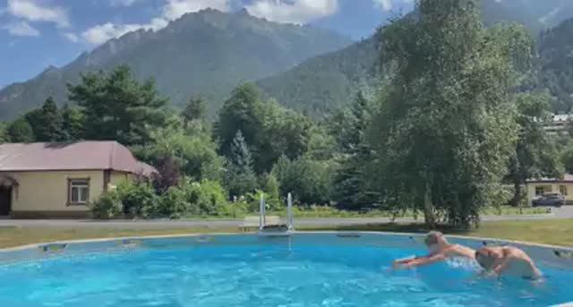 Гостевой дом "Чегет". Теберда. Как доехать. Территория. Как дойти до озера Кара-Кёль и зоопарка