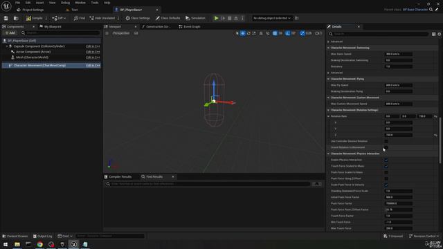 2. Creating the Player Base Character