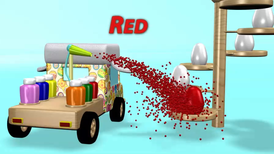 Крошки-Матрешки. Английский для малышей (Серия 2). Учим цвета с машинкой/ Learn Colors