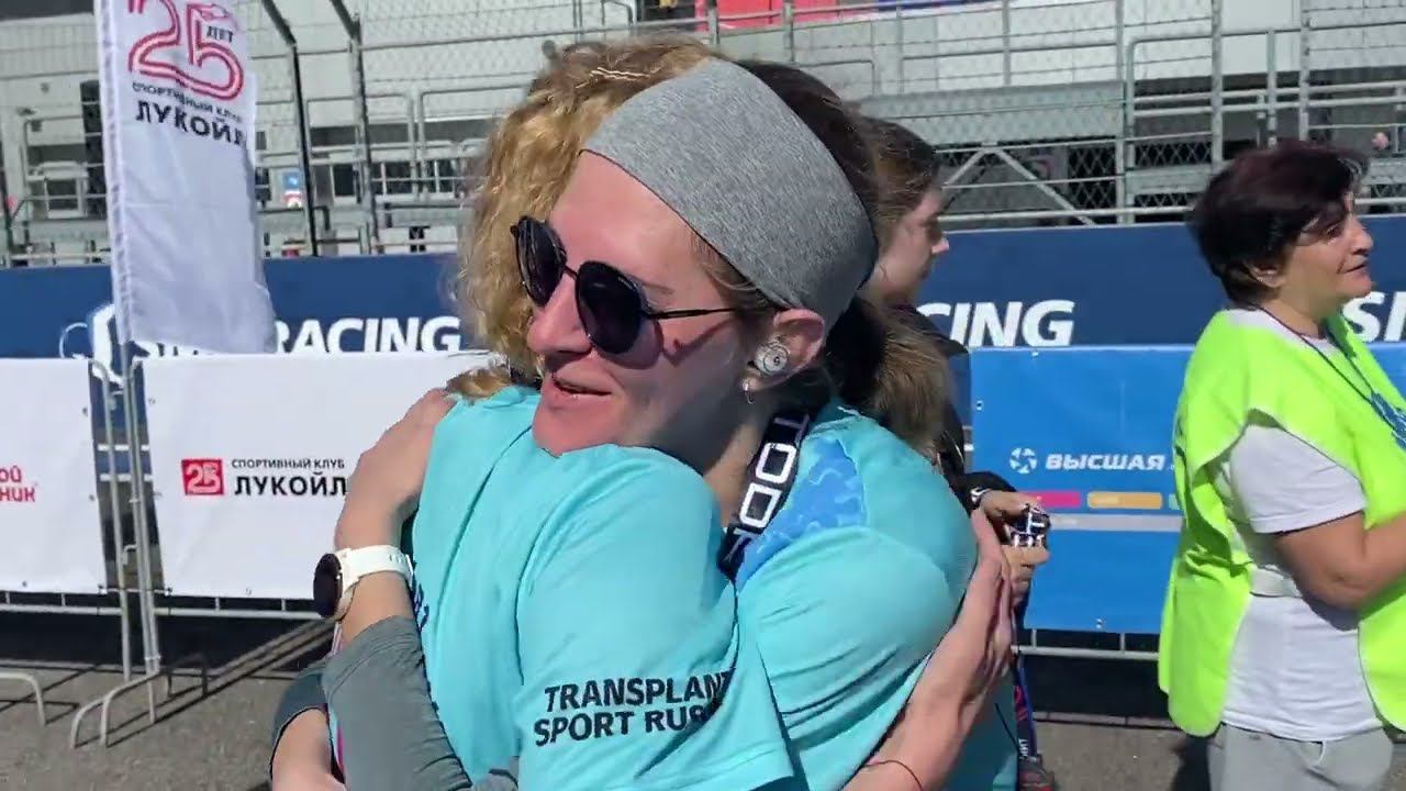 Реципиенты покорили трассу Формулы 1 в Сочи