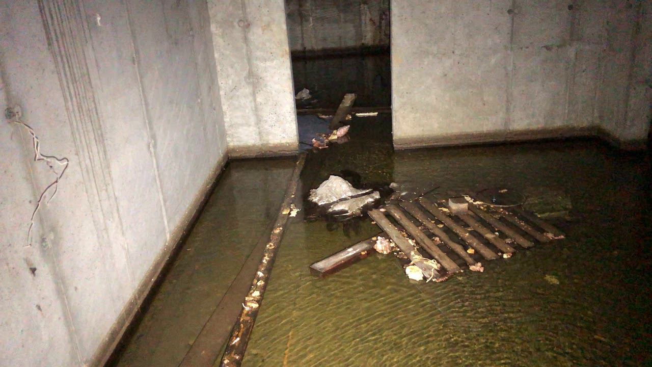 «Бассейн» в паркинге БК-7/1 ч.2