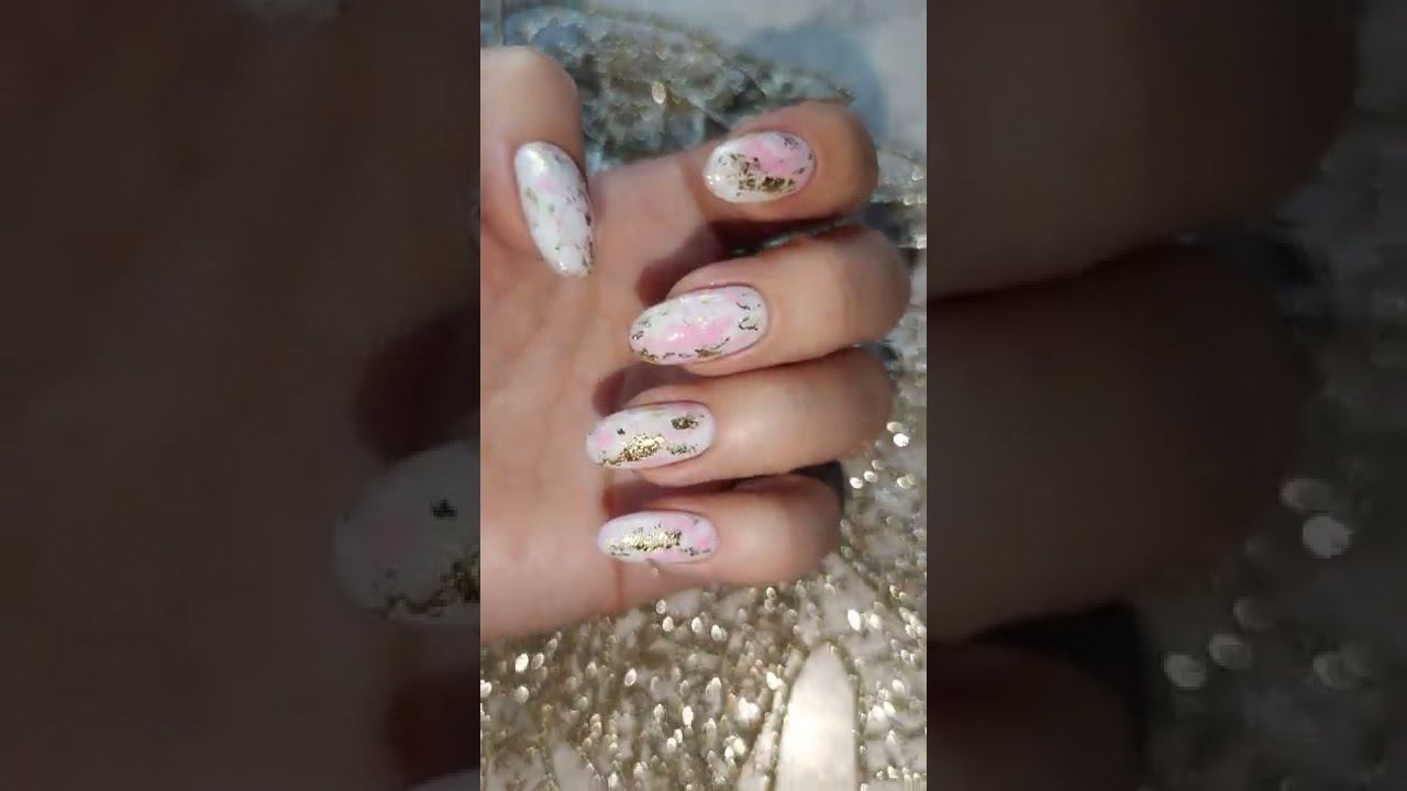 #Маникюр #золото #gold #nailart