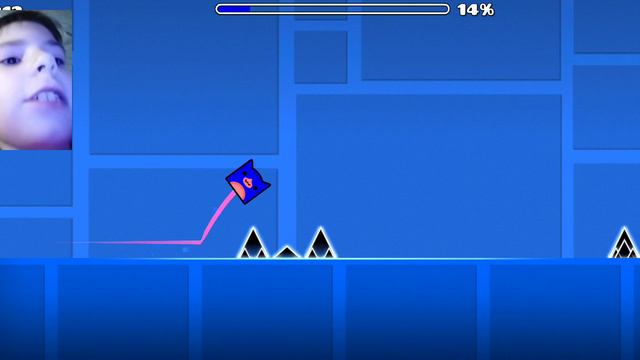 прохожу (адский) свой уровень в геометри дэш