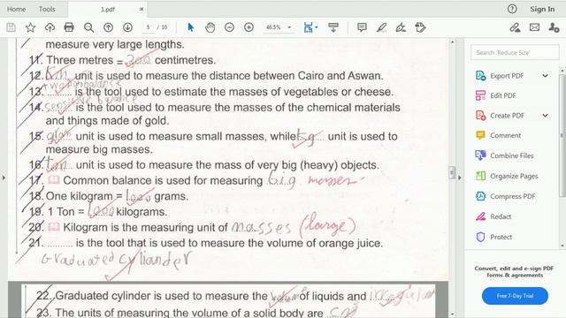 Set 1 - Measuring Tools