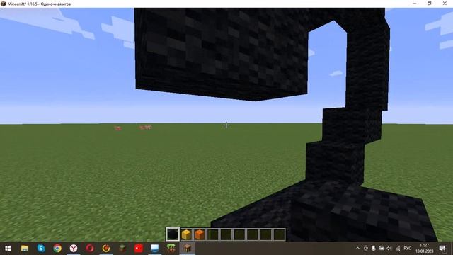 Строю пиксель-арт печёной картошки в Minecraft| Тайзер Minecraft