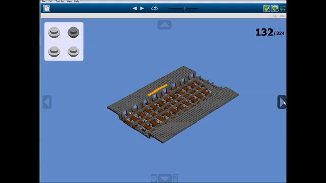 ЖД станция из лего